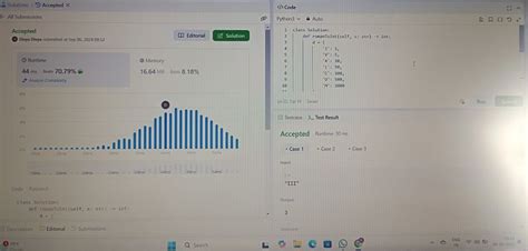 🎉i Am Excited To Complete 🌟 Leet Code 🌟 Romen Number To Integer Program