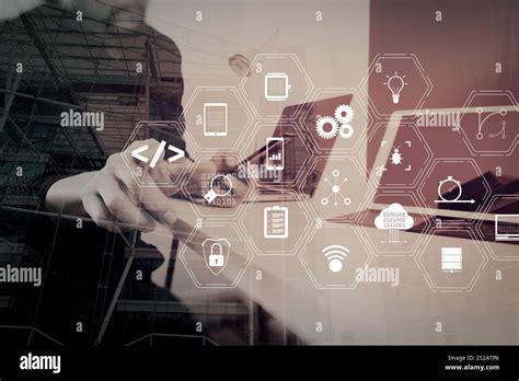 Coding Software Developer Work With Augmented Reality Dashboard Computer Icons Of Scrum Agile