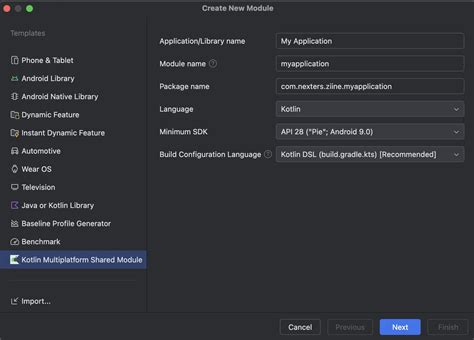 KMP Kotlin Multiplatform Shared Module 을 생성 할 수 없는 문제 해결