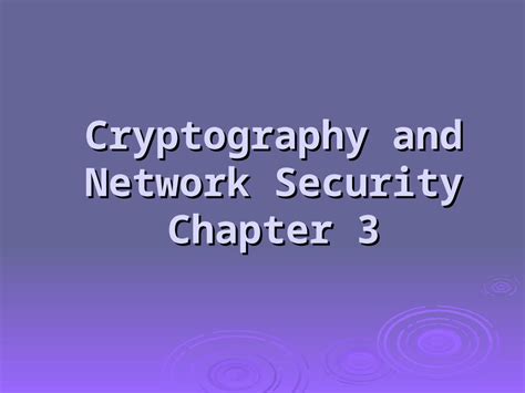 ppt cryptography and network security chapter 3 modern block ciphers