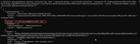 where can i check azure app service scale up logs stack overflow