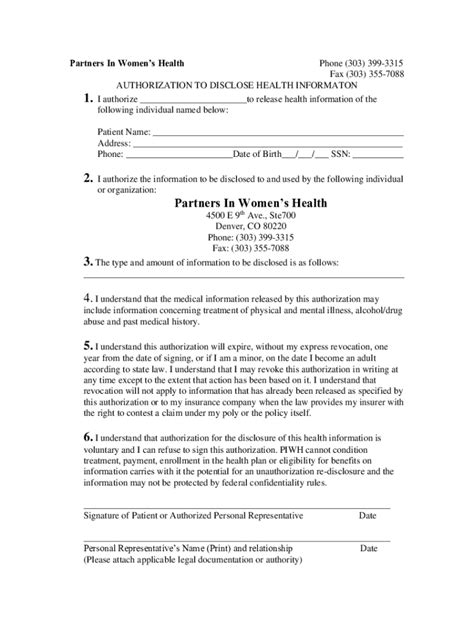 Fillable Online Patient Authorization To Request Medical Fax Email