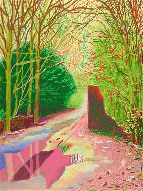 The Last 10 Years Of David Hockney From Oil And Canvas To Ipad Drawings In Pictures David