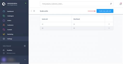How To Create Scale Units In Shopware6 Webkul Blog