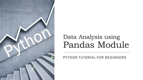35 Data Analysis Using Pandas In Python Youtube