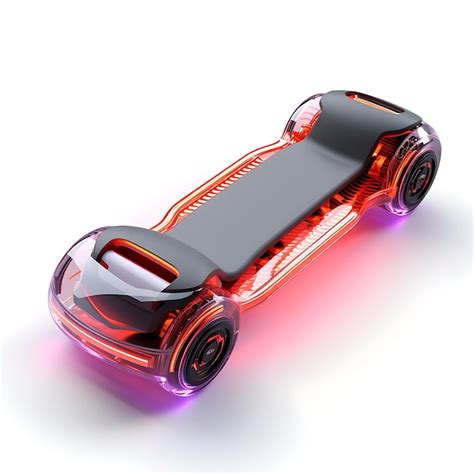 Premium Ai Image Isolated Of A Mini Mobility Future Hoverboard Prese Creative Concept Future