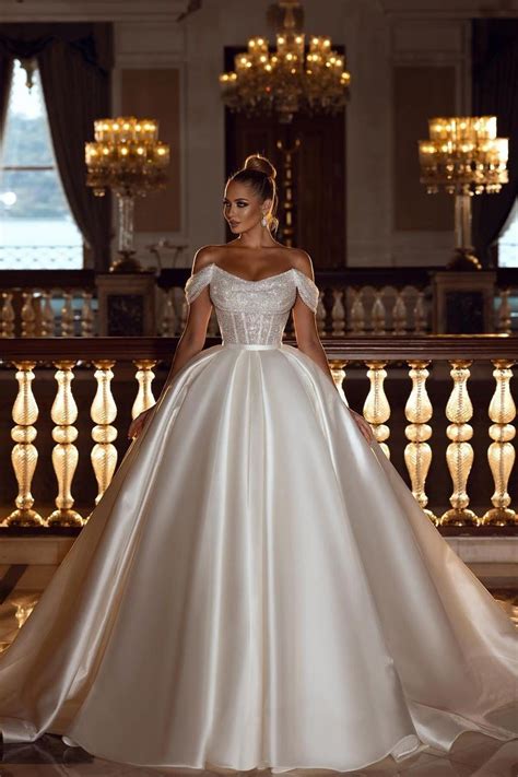 Wedding Dresses Ball Gown Sparkly