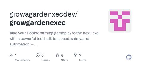 Github Growagardenxecdevgrowgardenexec Take Your Roblox Farming Gameplay To The Next Level