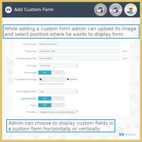 Prestashop Custom Form Maker Customized Form Webkul