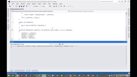 Extract Subclass Youtube