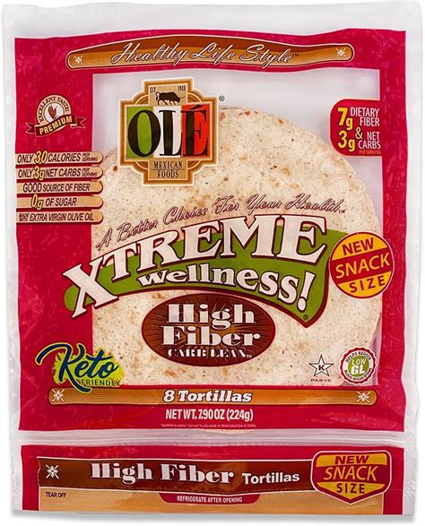 Ole Mexican Foods Xtreme Wellness High Fiber Carb Lean 45 Off