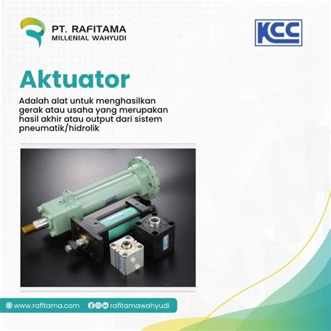 Aktuator Arti Jenis Dan Aplikasinya Di Industri