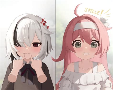 Arlecchino Clervie And Peruere Genshin Impact Drawn By Mockingeu