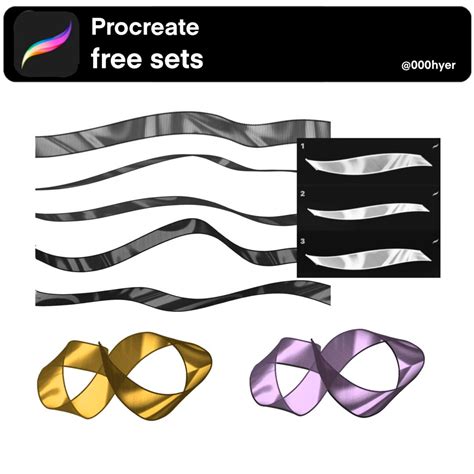 Free Laces Brushes For Procreate Librium