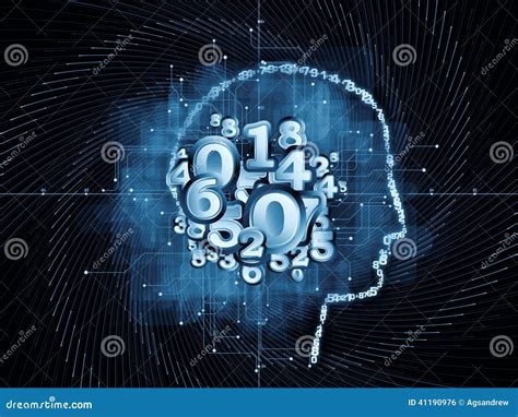 Propagation Of Geometry Stock Illustration Illustration Of Head 41190976