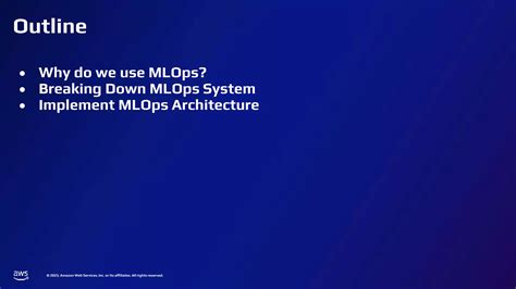 build mlops system on aws ppt