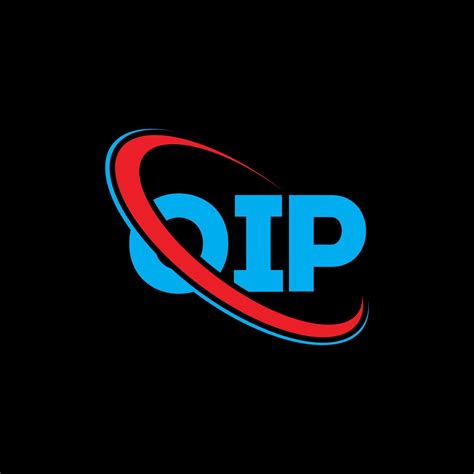 Oip Logo Oip Letter Oip Letter Logo Design Initials Oip Logo Linked With Circle And Uppercase