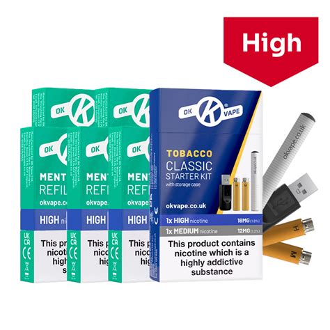 Ok Vape E Cig Kit And Refill Cartridges Health And Care