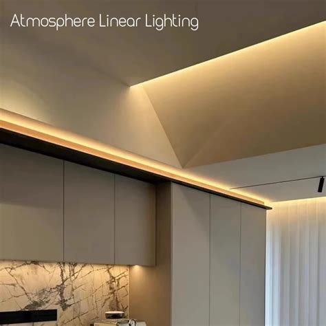 Surface Mounted Linear Led Fixture With Diffuser
