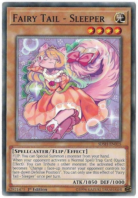 Fairy Tail Sleeper [1st Edition] Sdsh En015 Prices Yugioh Structure