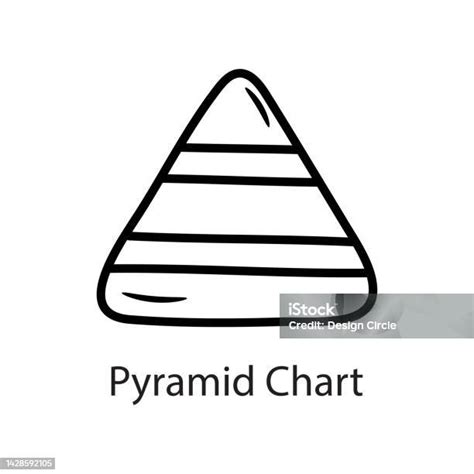 피라미드 차트 개요 아이콘 디자인 그림입니다 흰색 배경 Eps 10 파일의 데이터 기호 0명에 대한 스톡 벡터 아트 및 기타 이미지 0명 개념 금융 Istock