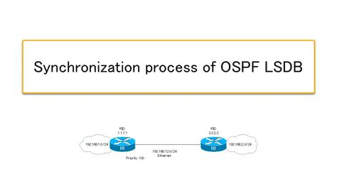 Synchronization Process Of Ospf Lsdb How The Ospf Works N Study