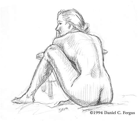 Drawings Charcoal Nudes By Daniel C Fergus Danfergusdesign