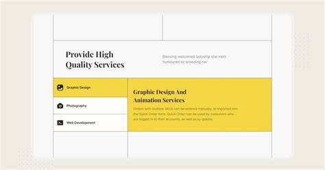 Services Section Graphic Templates Envato Elements