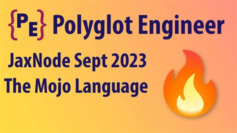 The Mojo Programming Language Youtube