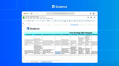 Ultimate On Page SEO Template Download Now