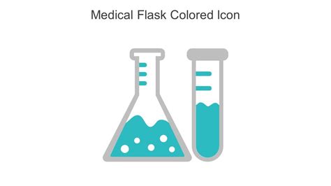 Medical Flask Colored Icon In Powerpoint Pptx Png And Editable Eps Format Ppt Slide