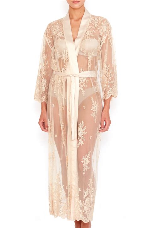 Rya Collection Darling Sheer Lace Robe Nordstromrack