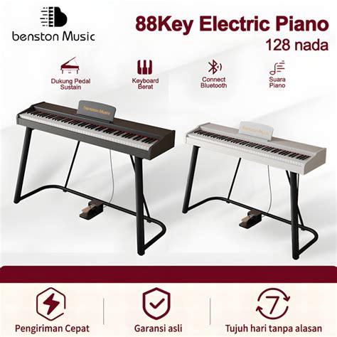 Jual Benston Music Keyboard Elektronik Digital Keyboard Elektronik 88 Tombol Keyboard