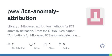 github pwwl ics anomaly attribution library of ml based attribution