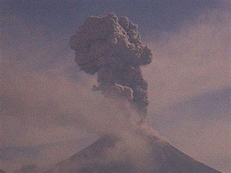 Volcán De Colima Registra Explosión Norte De Ciudad Juárez
