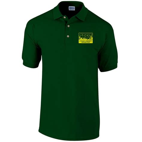 Qraphic Tee Cert Polo Shirt Community Emergency Response Team Shirt Preparedness Safety