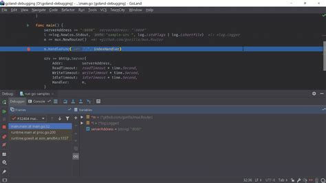 Debugging With Goland Essentials The Goland Blog