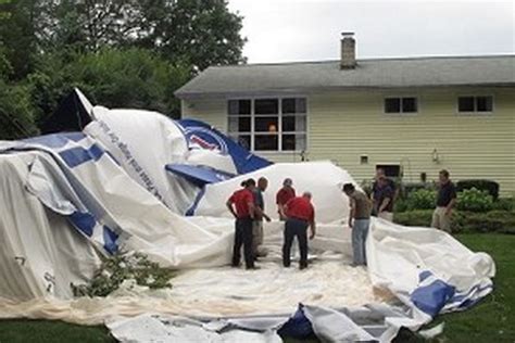 Woman 94 Finds Blimp In Backyard Irish Independent