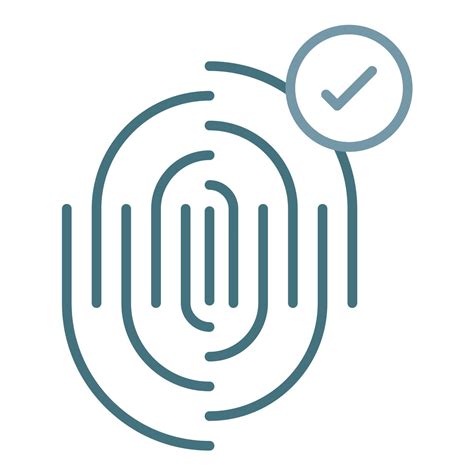 Biometrics Line Two Color Icon 16867531 Vector Art At Vecteezy