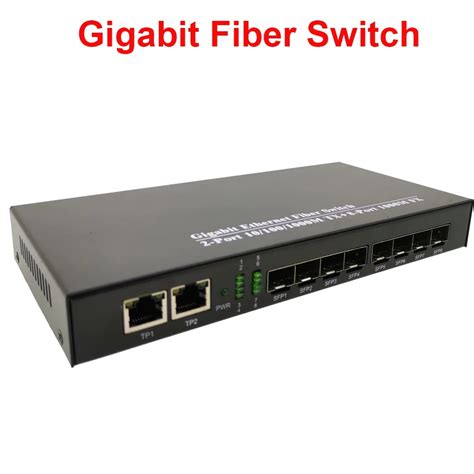 SFP UTP Gigabit Ethernet Switch Ethernet Fiber Optical Media Converter SFP And RJ Port