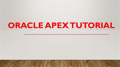 Region Selector In Oracle Apex Region Display Selector In Oracle Apex