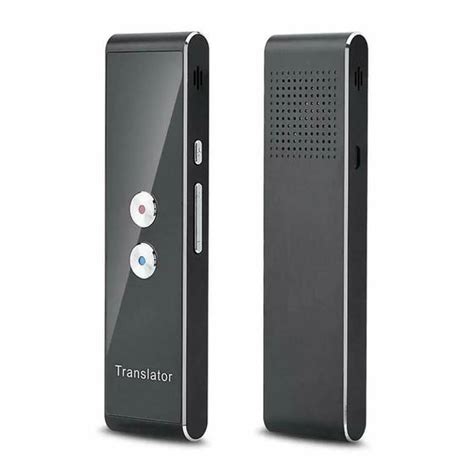 Tradutor Inteligente T8 Portátil Bluetooth Com 40 Idiomas Vdevarejo