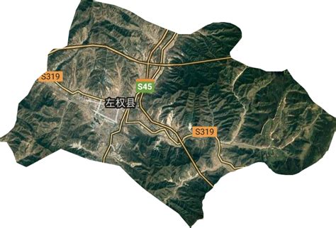 左权县高清卫星地图bigemap Gis Office