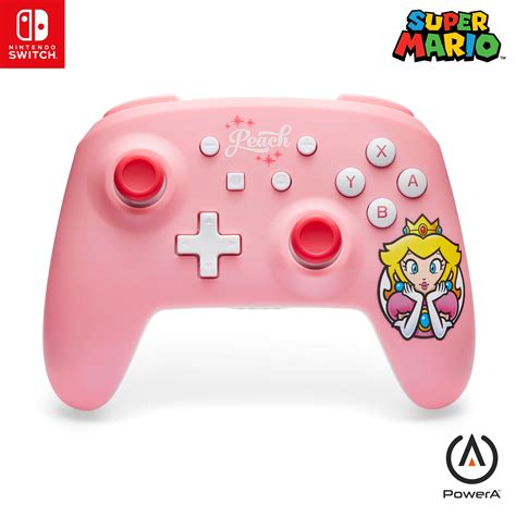 Wireless Controller For Nintendo Switch Princess Peach Pink Powera Acco Brands Australia