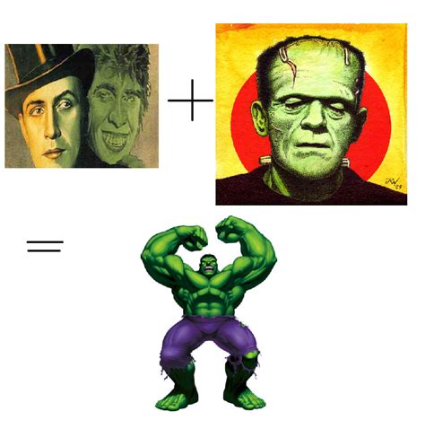 Jekyll And Hyde Frankensteins Monster Hulk By Jasonpictures On