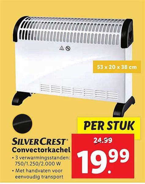Silvercrest Convectorkachel Aanbieding Bij Lidl