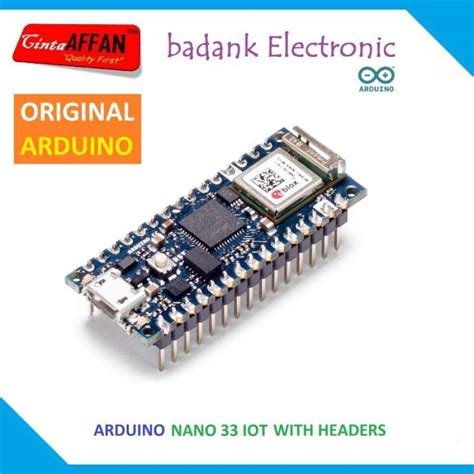 Jual ARDUINO NANO 33 IOT WITH HEADERS Di Seller Cullen Darrel