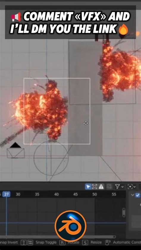 📢comment vfx and i ll dm you the link🔥🔥 viral tutorial blendertutorial fyp fypシ゚viral fyp