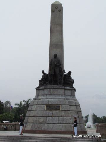 Filipino Heroes Immortalized With Monuments The Walking Tourists
