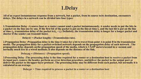 Computer Communication Networks Network Layer Performancepptx